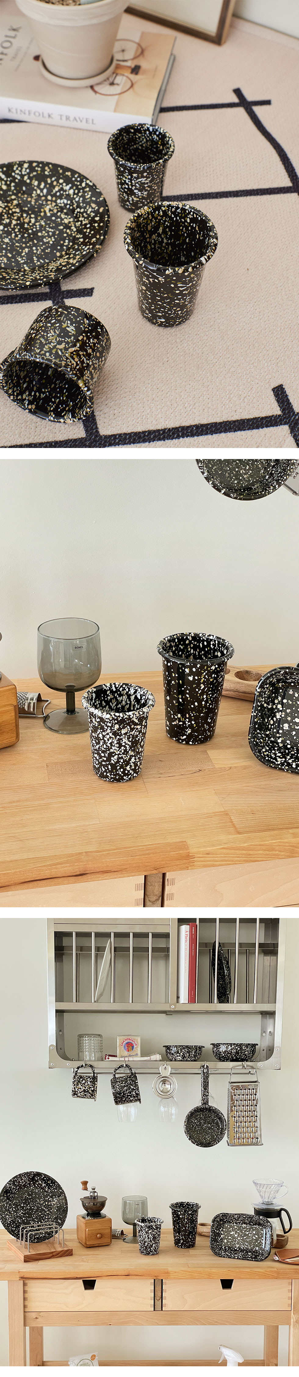 에딩 밀키웨이 법랑컵 롱텀블러 450ml 2P세트 9color (Gift box) - 감도 깊은 취향 셀렉트샵 29CM