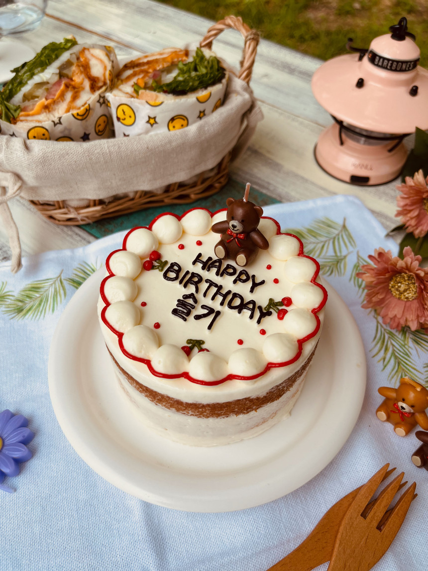 [맞춤선물] 세상에 하나뿐인 레터링 도시락케이크 13종 | 톡딜