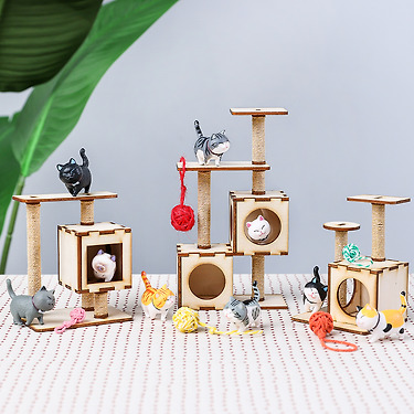 [리얼브릭] MY TINY CATS 마이 타이니 캣츠 (9종) | 톡딜
