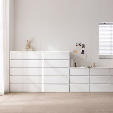 "MD추천" 스칸디아 모노 E0등급 서랍장 모음 800/1000/1200 (3단/5단) | 톡딜