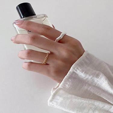 MD (silver925) thin chain ring | 톡딜