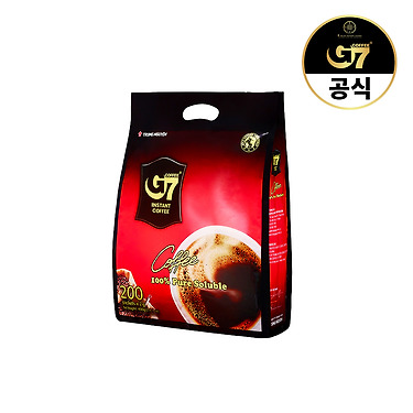 G7 퓨어 블랙커피 200T | 톡딜
