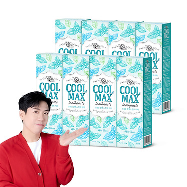 크리오 쿨맥스민트치약 100g x 8입 구취 입냄새 치석 제거 | 톡딜