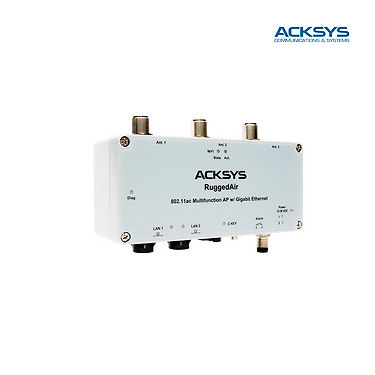 산업용무선AP, AGV Access Point, RuggedAir1000, IP66규격 Acksys | 톡딜