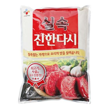조미료 실속진한다시 kg cj CJ 2kg | 톡딜