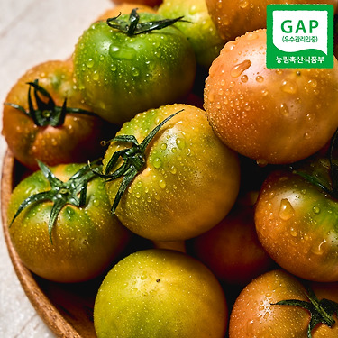 [식식한상] GAP인증 대저토마토 2.5kg 외 짭짤이토마토, 못난이토마토 등, 대저농협 짭짤이 명칭 사용허가 농가상품 | 톡딜