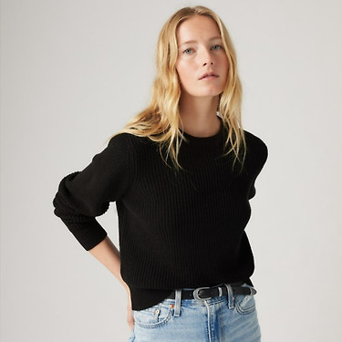 [롯데백화점/리바이스]여성 스노플랭크 풀오버 스웨터 A9283-0004 | 톡딜