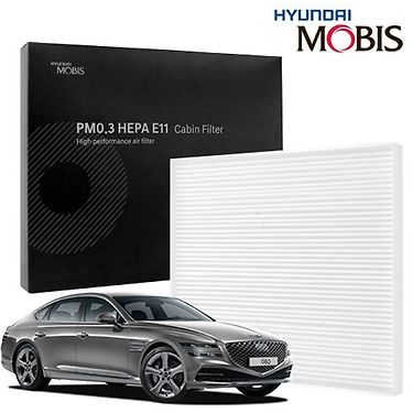 현대모비스 G80 호환 RG3 에어컨필터 PM0.3 E11 현대모비스에어컨필터 차량용에어컨필터 차량용공기청정기 차량에어컨필터 | 톡딜