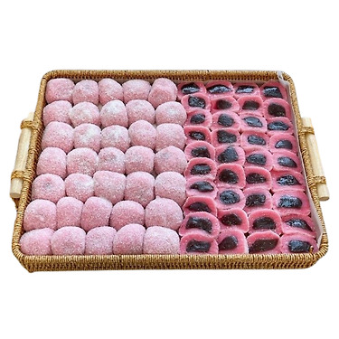 달콤한 딸기 향 가득 딸기 찹쌀떡 60g x 30개 1.8kg 1박스 | 톡딜