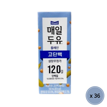 매일유업 매일두유 고단백 190ml 36개 | 톡딜