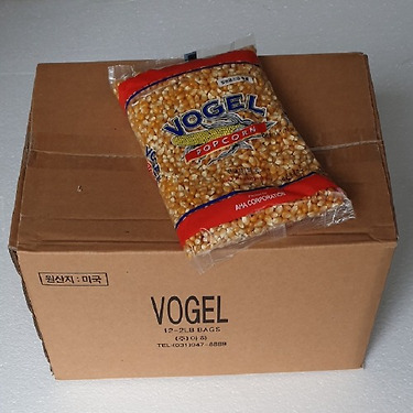 보겔 카라멜팝콘옥수수 (907g x 12) 박스 소금포함 | 톡딜