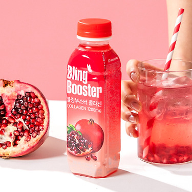 [피지콜라겐 1,200mg] 저칼로리! 블링부스터 석류 맛있는 콜라겐 350mlx20개입 (한박스) | 톡딜